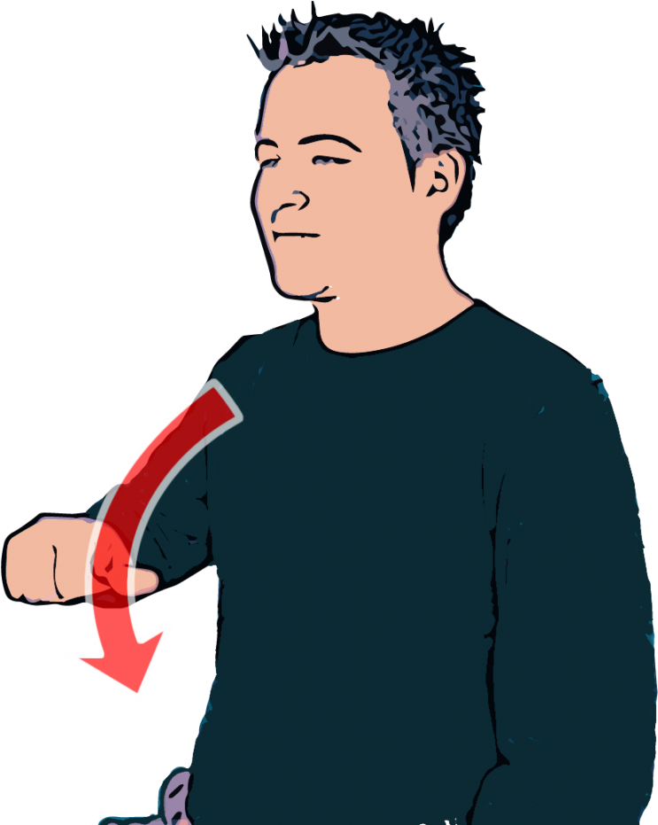 British Sign Language - Wales In Sign Language Clipart - Full Size ...