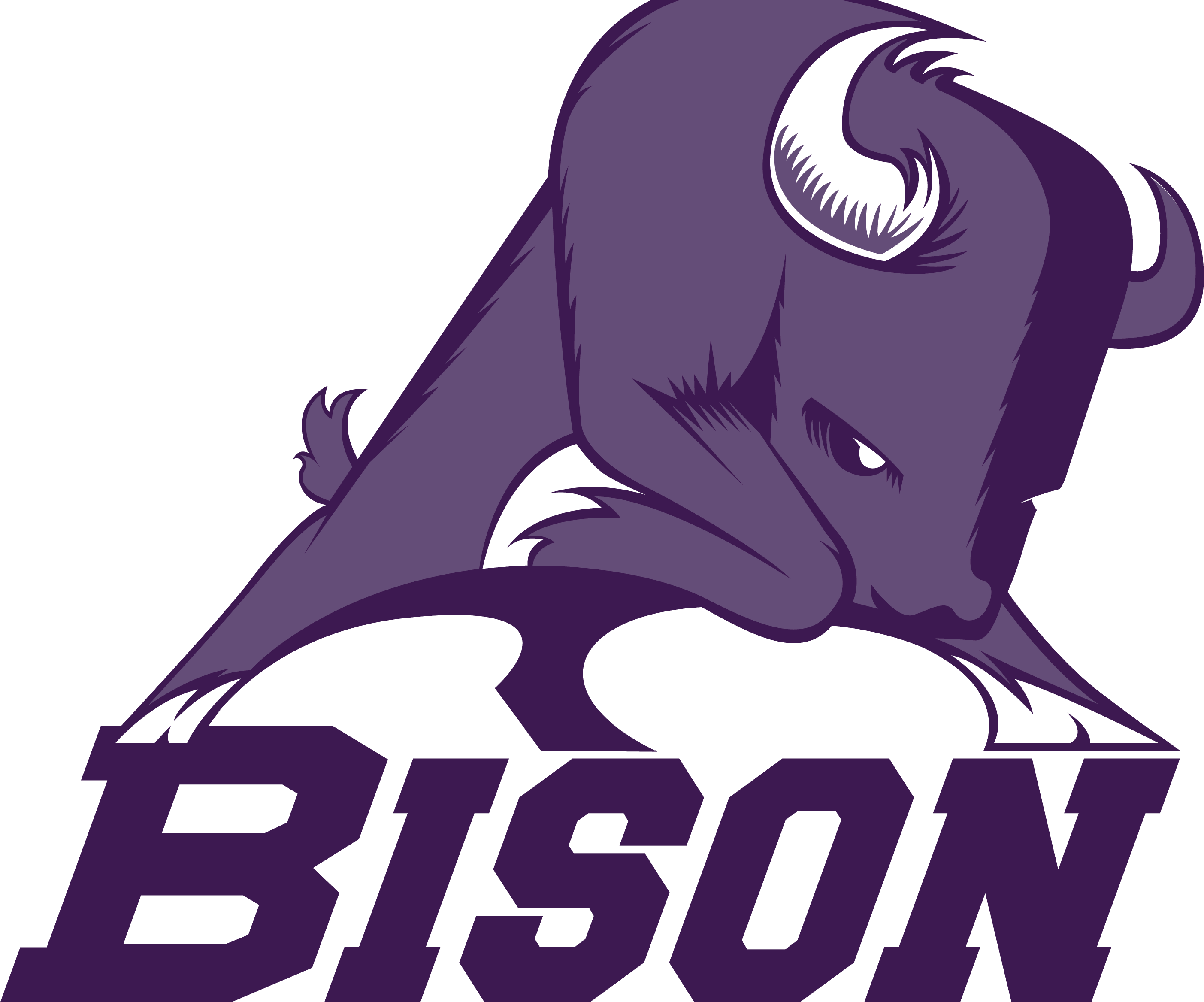 Bison Mascot Clipart - Png Download - Full Size Clipart (#2502779 ...