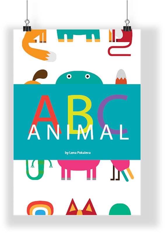 An Abc Book For Children, An Alphabet Animals Clipart - Full Size ...