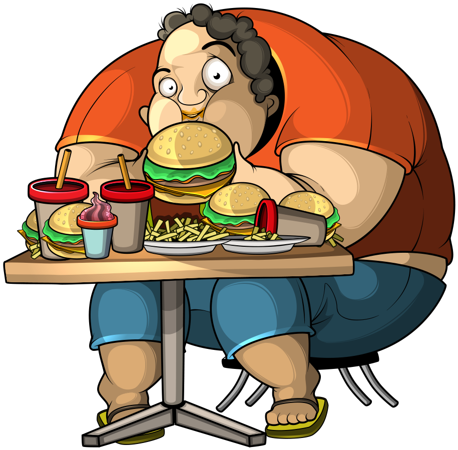 Download Obese Man Clipart - Png Download (#2503013) - PinClipart