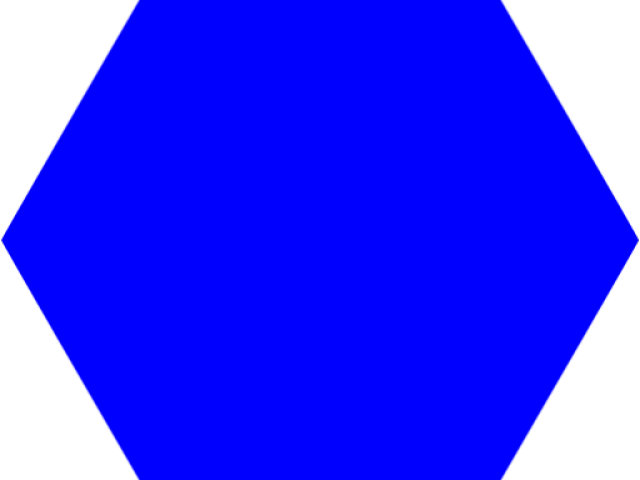 Hexagon Clipart Blue - Png Download - Full Size Clipart (#2508015 ...