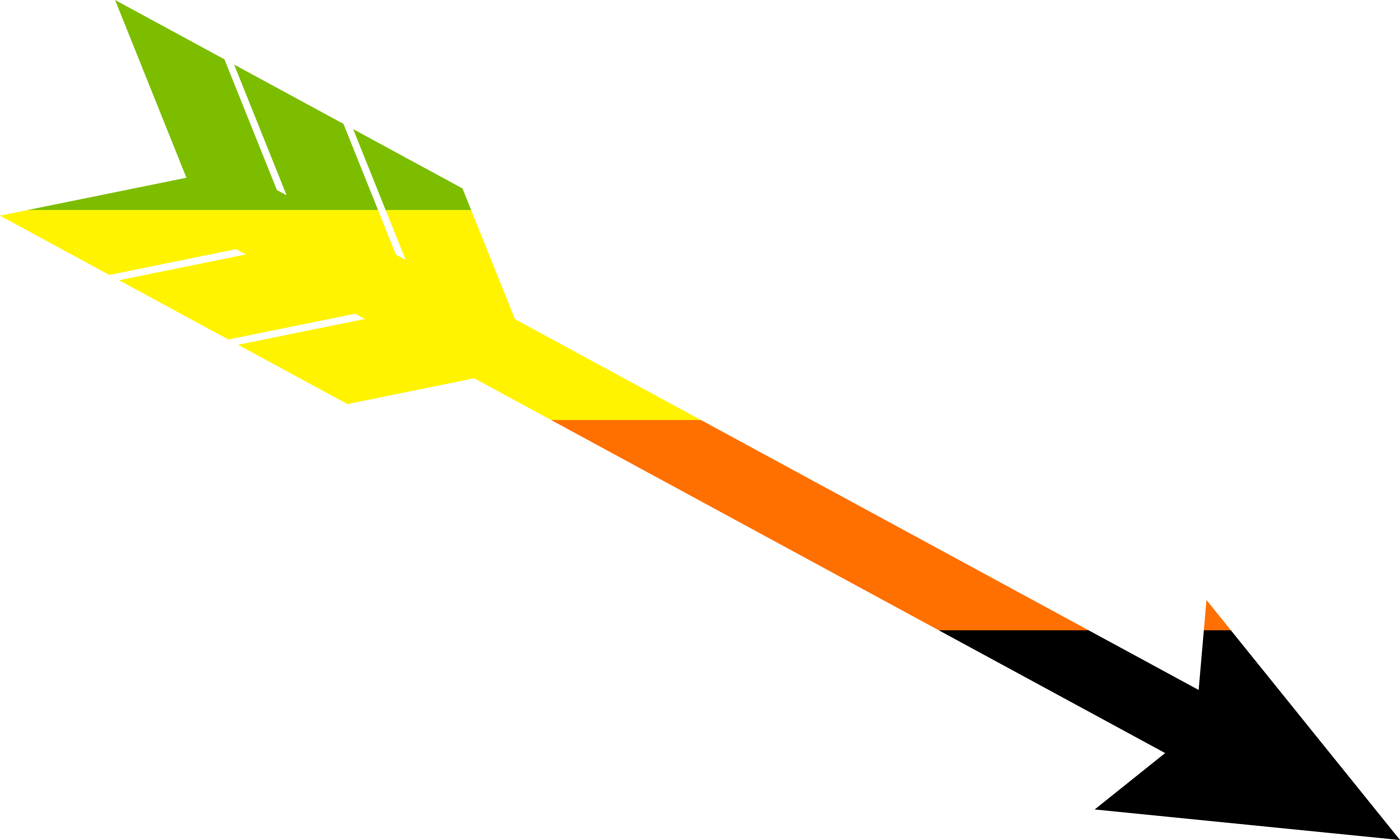 Aromantic Arrow Clipart - Full Size Clipart (#2510858) - PinClipart