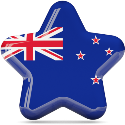 Illustration Of Flag Of New Zealand Clipart - Full Size Clipart ...