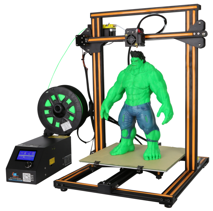 Creality 3d Cr10s Large 3d Printer With Dual Z Lead Clipart - Full Size ...