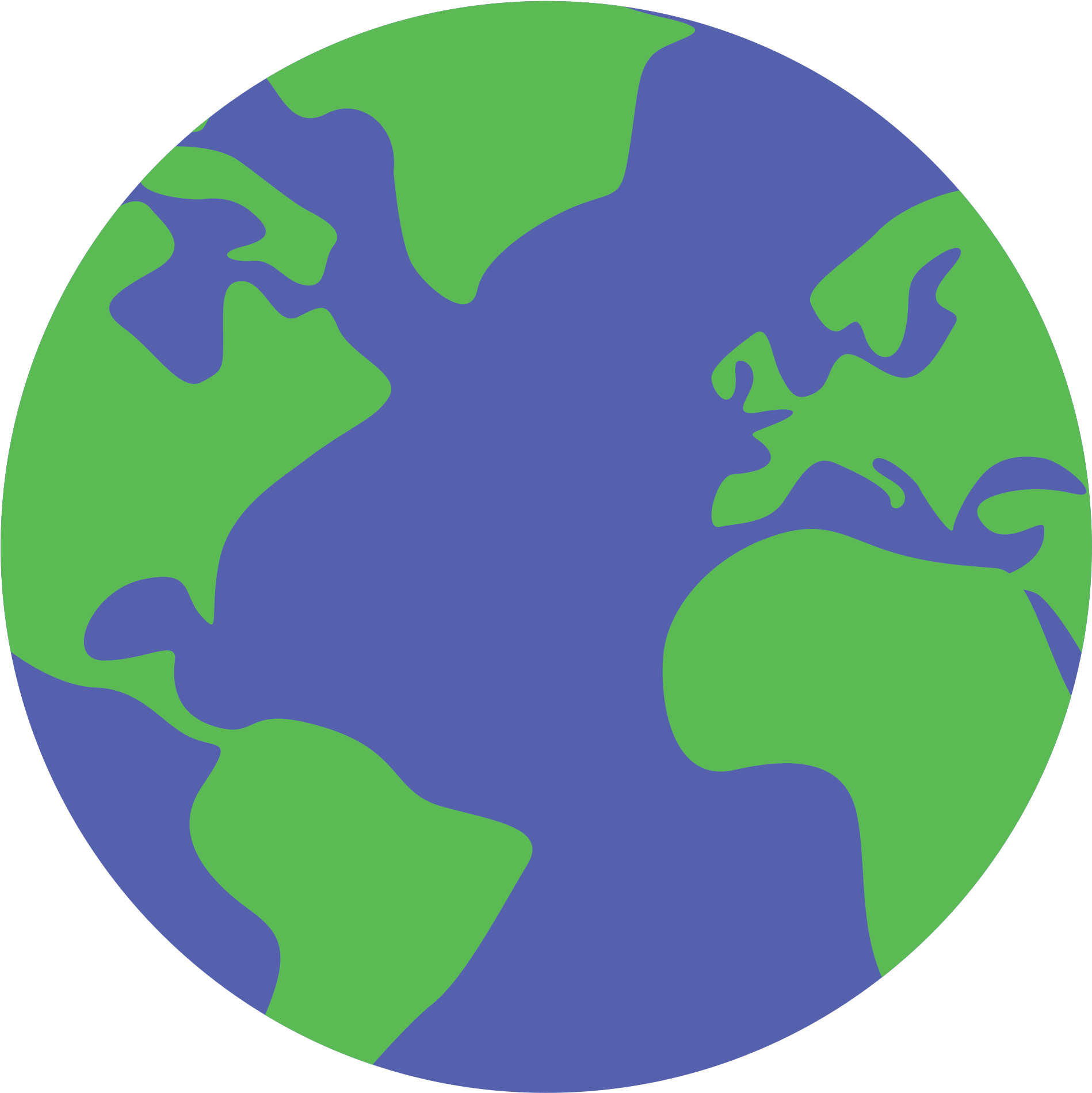 Illustration Of Earth From Space Clipart - Full Size Clipart (#2517010 ...