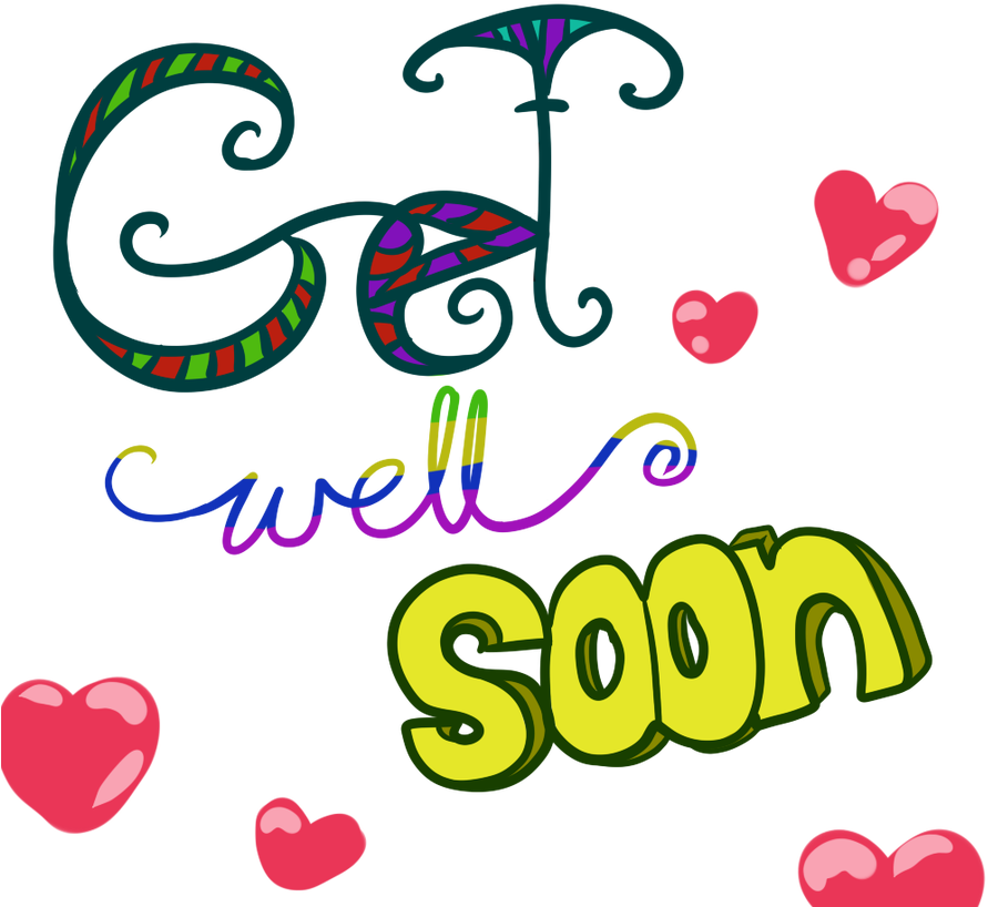 Get Well Soon By Tibelda Clipart - Full Size Clipart (#2519464 ...