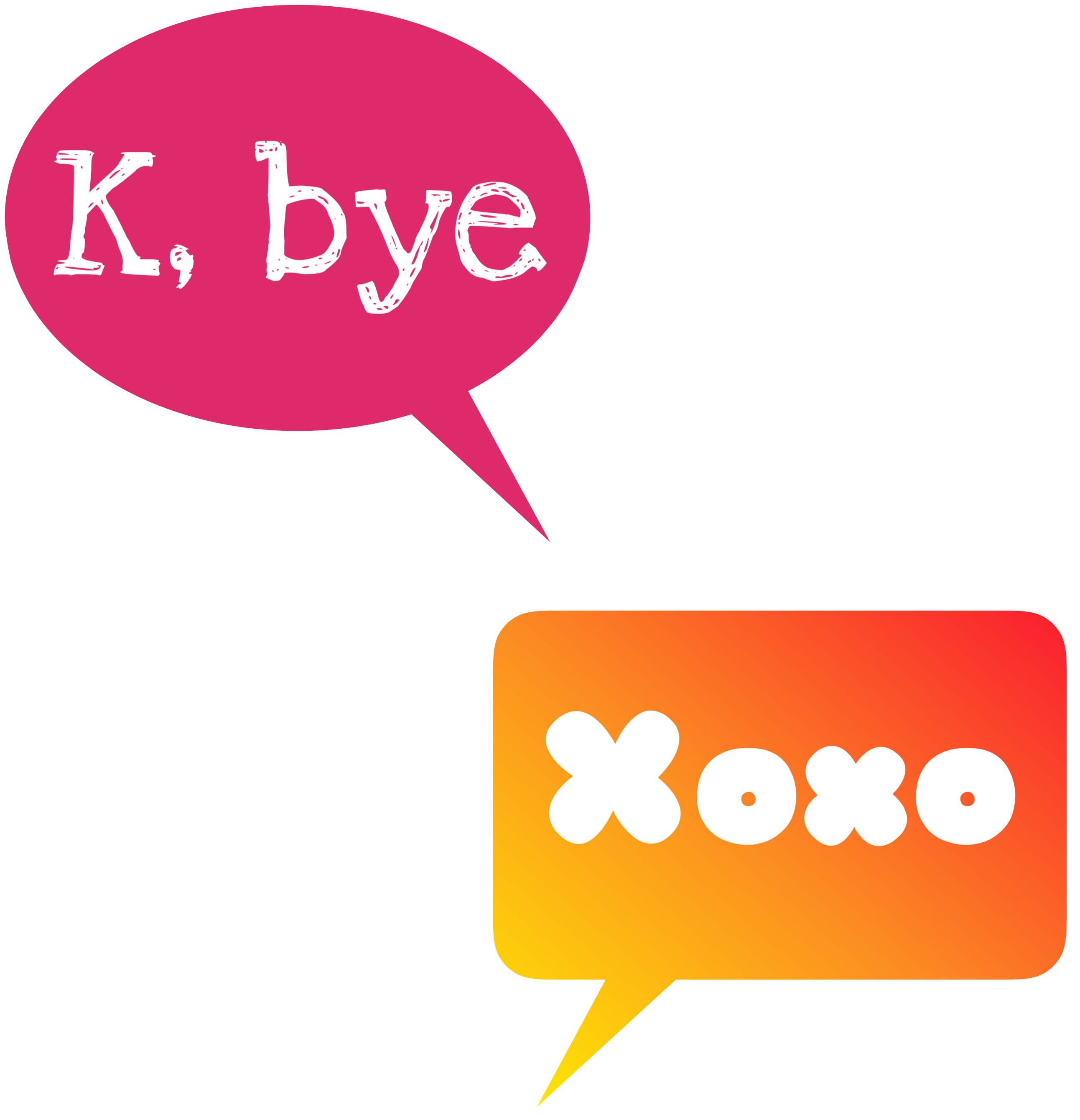 Kbye Xoxo Bae Cute Hashtag Useplz Free2edit 2018 Trend Clipart - Full ...