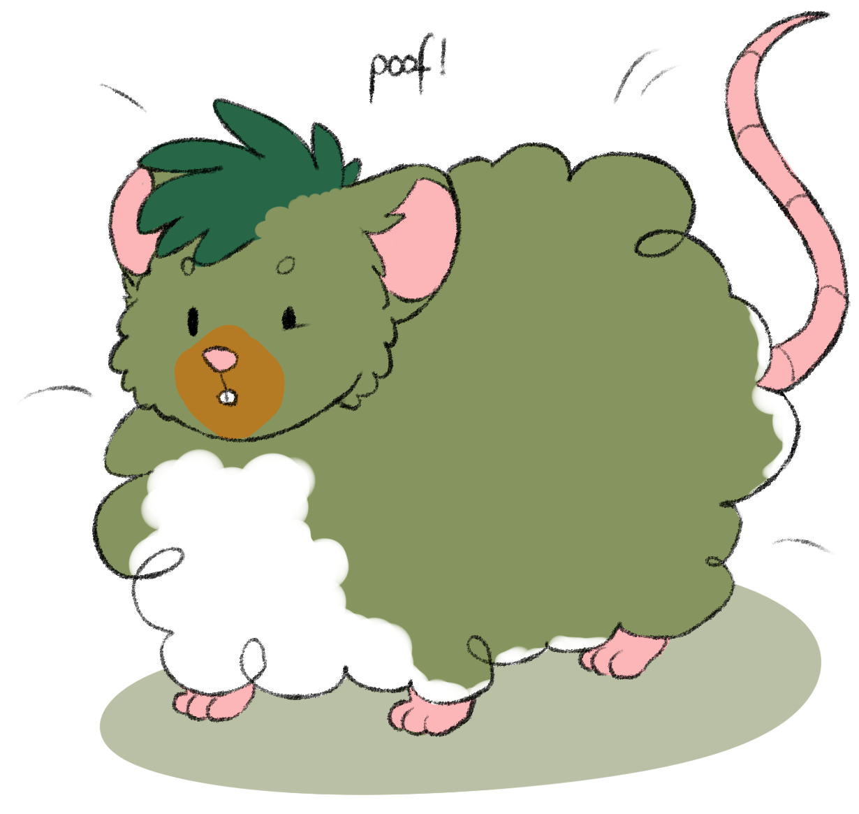Poof For Kampfhobbit 1/2 Clipart - Full Size Clipart (#2523602 ...