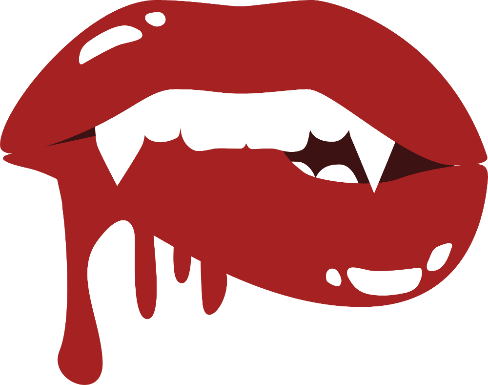 Download Vampire Teeth Clipart Transparent - Png Download (#2524982 ...