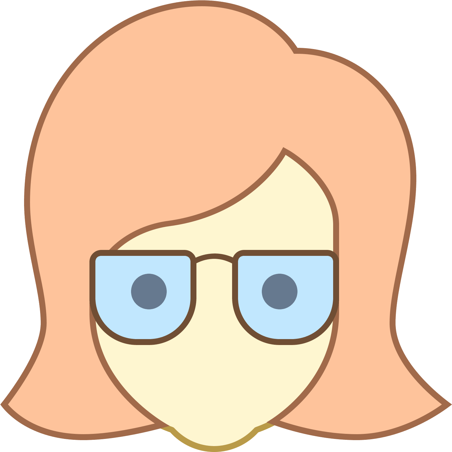 School Director Female Skin Type 1 2 Icon Clipart - Full Size Clipart ...