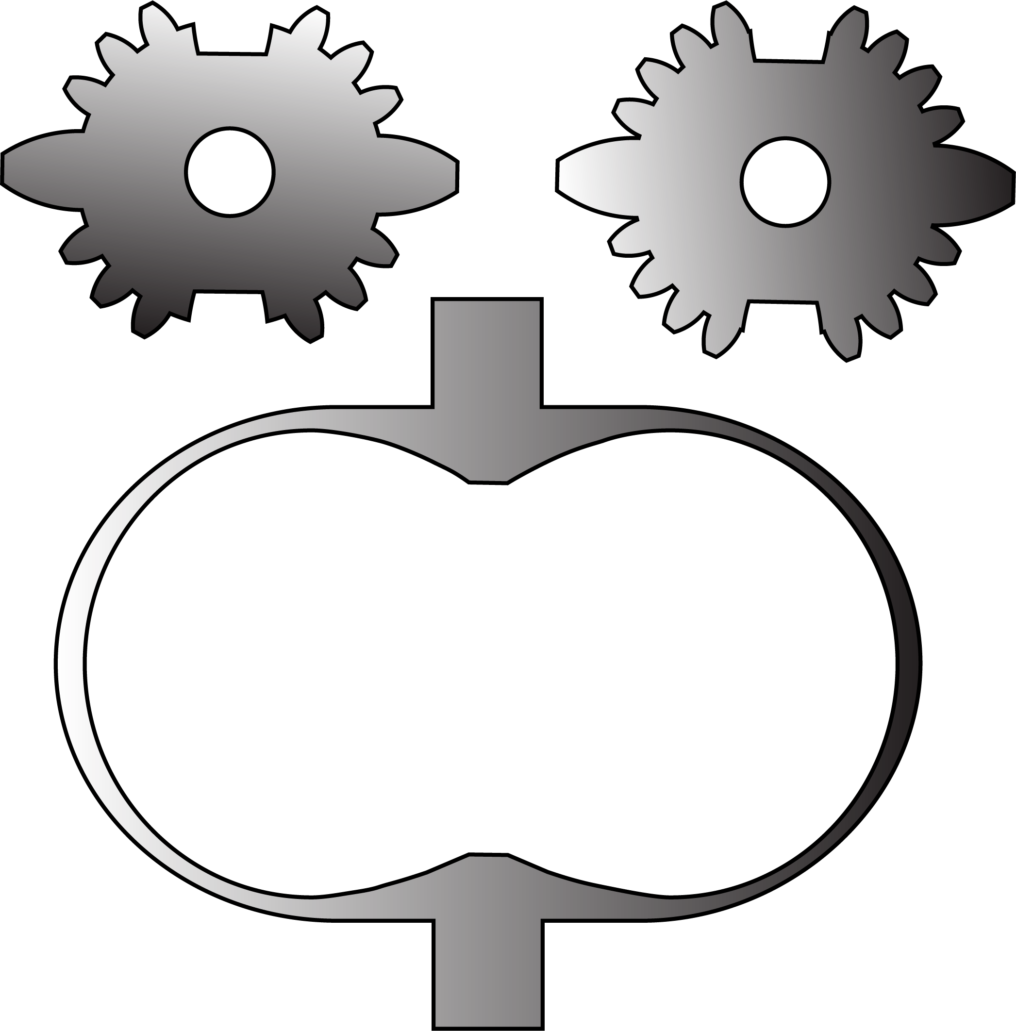 Double-elliptical Rotary Engine Parts Clipart - Full Size Clipart ...