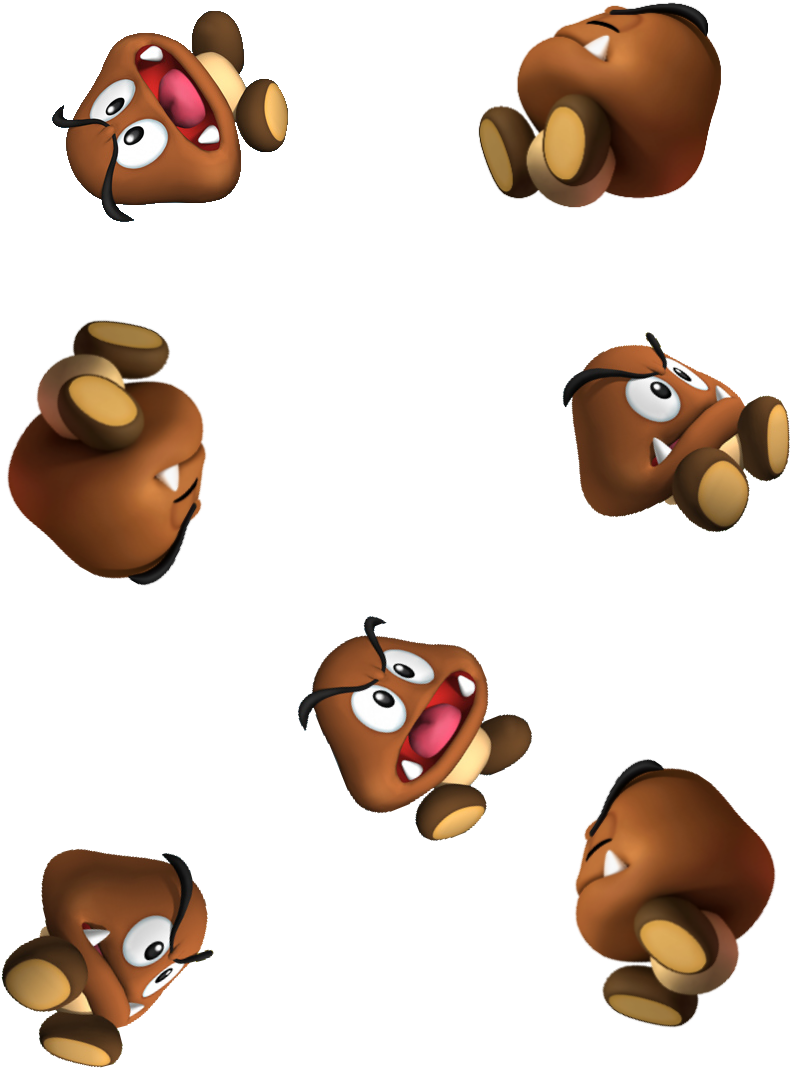 Goomba Transparent Micro Clipart - Full Size Clipart (#2536425 ...