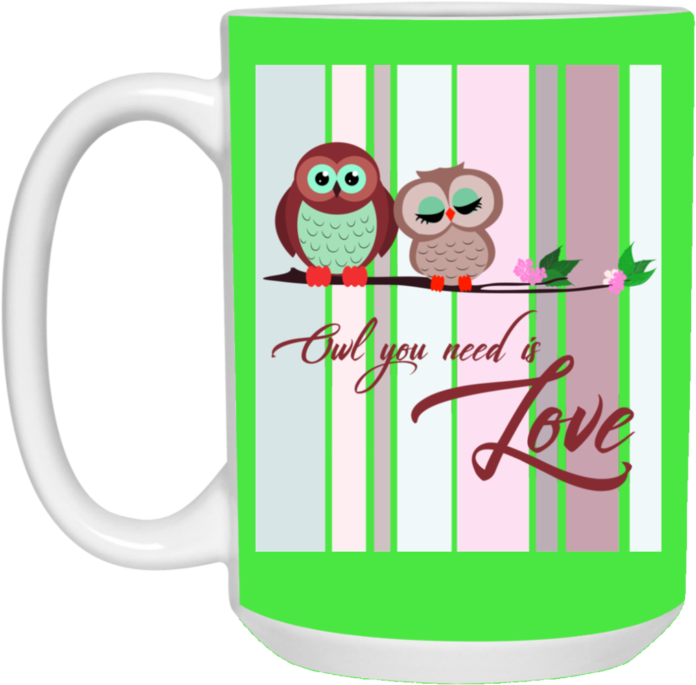 Owl You Need Is Love Mugs Clipart - Full Size Clipart (#2541776 ...