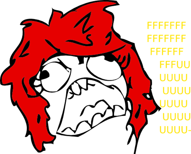 Fffuuu Lány Internetes Mém Clipart - Full Size Clipart (#2543532 ...