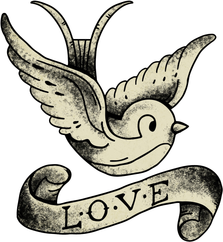 Clip Art Freeuse Stock Tattoo Artist Sleeve Vintage - Png Download ...