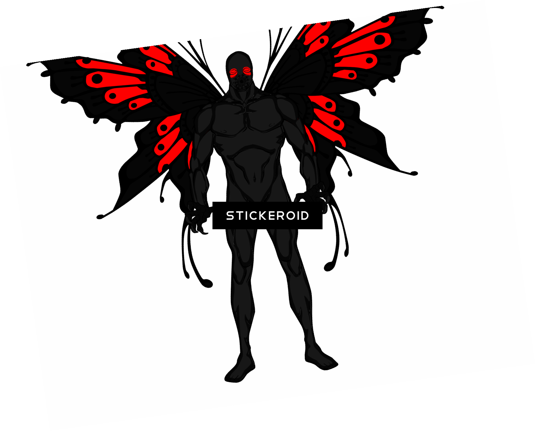 Moth Man Mothman Clipart - Full Size Clipart (#2544670) - PinClipart