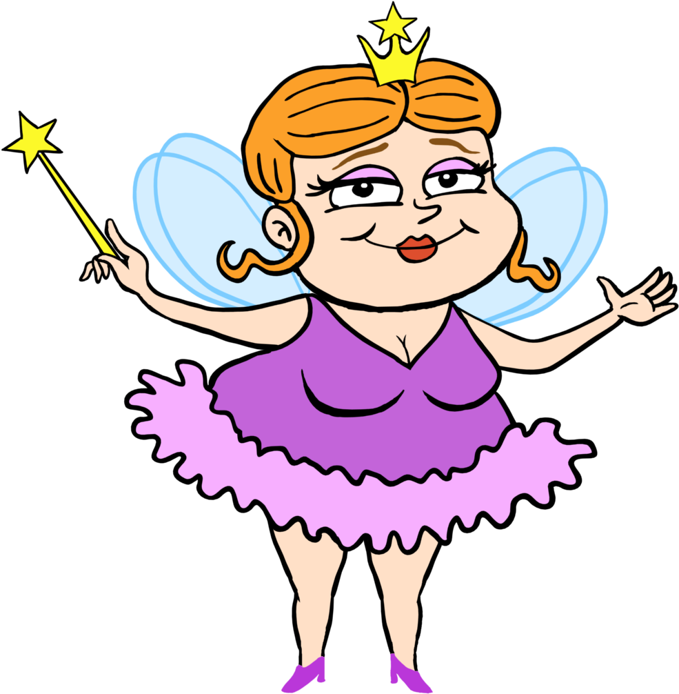 Chubby Fairy Color Clipart - Full Size Clipart (#2549336) - PinClipart