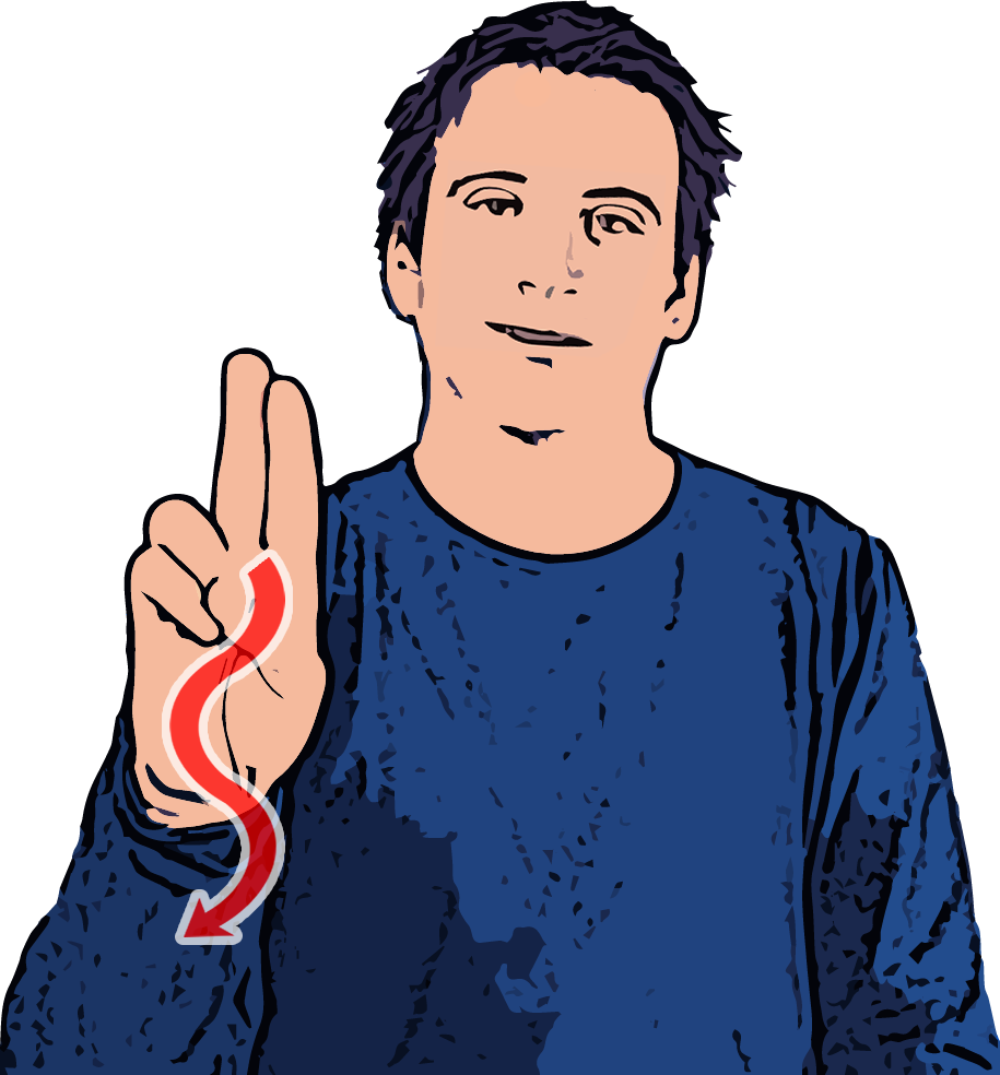 British Sign Language Dictionary Clipart - Full Size Clipart (#2551678 ...