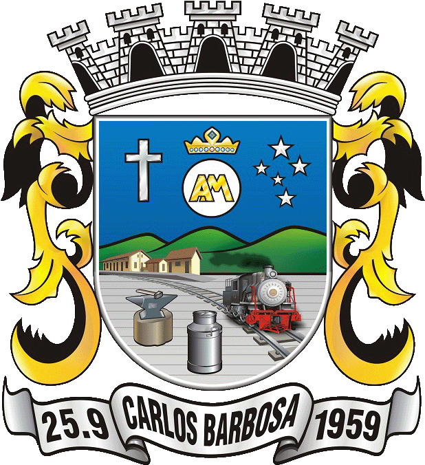 The Coat Of Arms Of Carlos Barbosa Was Renewed In 2010 Clipart - Full ...