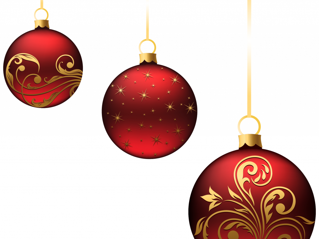 Christmas Tree Decorations Balls Clipart - Full Size Clipart (#2558643 ...