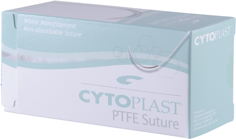 Cytoplast Ptfe Suture Cs 04 Ptfe Suture Usp 2 Clipart - Full Size ...