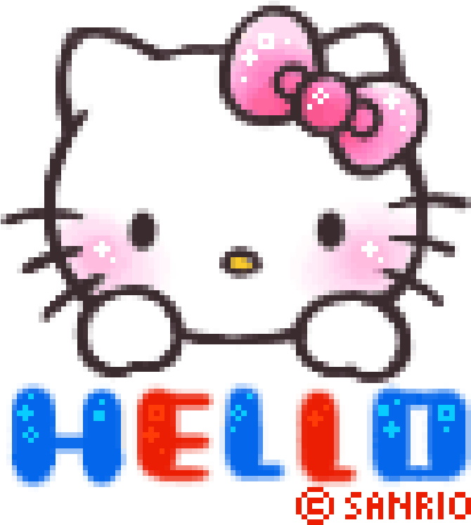 Animated Gif, Hello Kitty Clipart - Full Size Clipart (#2560789 ...
