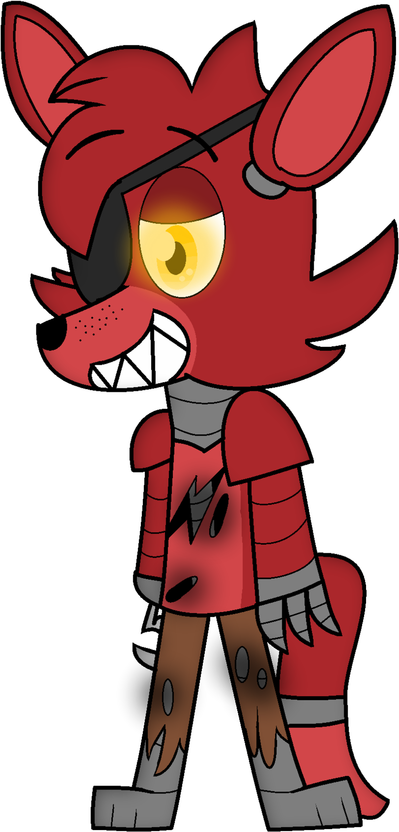 Fnaf Foxy Clipart - Png Download - Full Size Clipart (#2561062 ...