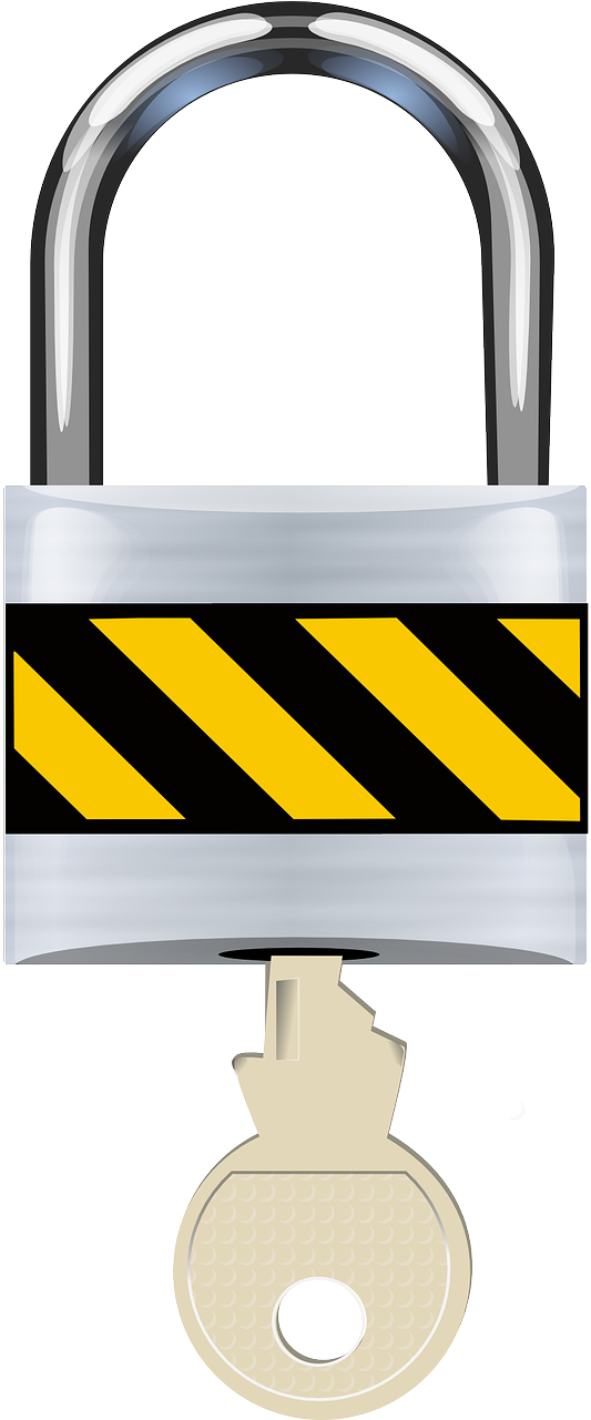 Lock Clipart - Png Download - Full Size Clipart (#2561351) - PinClipart