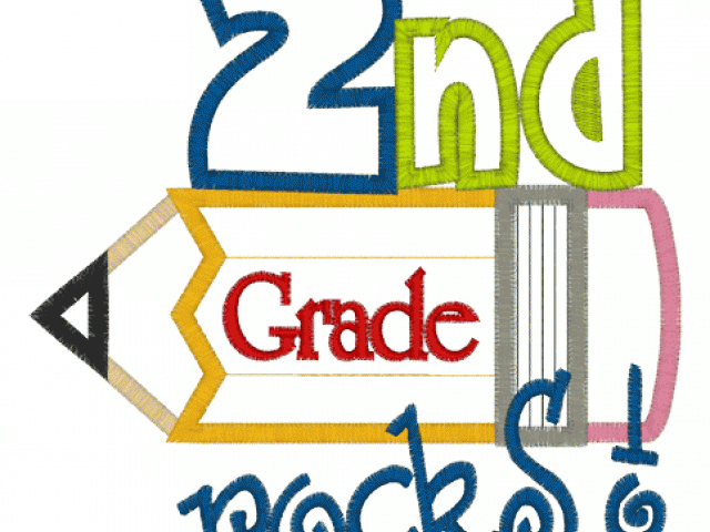 Back To School Clipart Second Grade - Png Download - Full Size Clipart ...