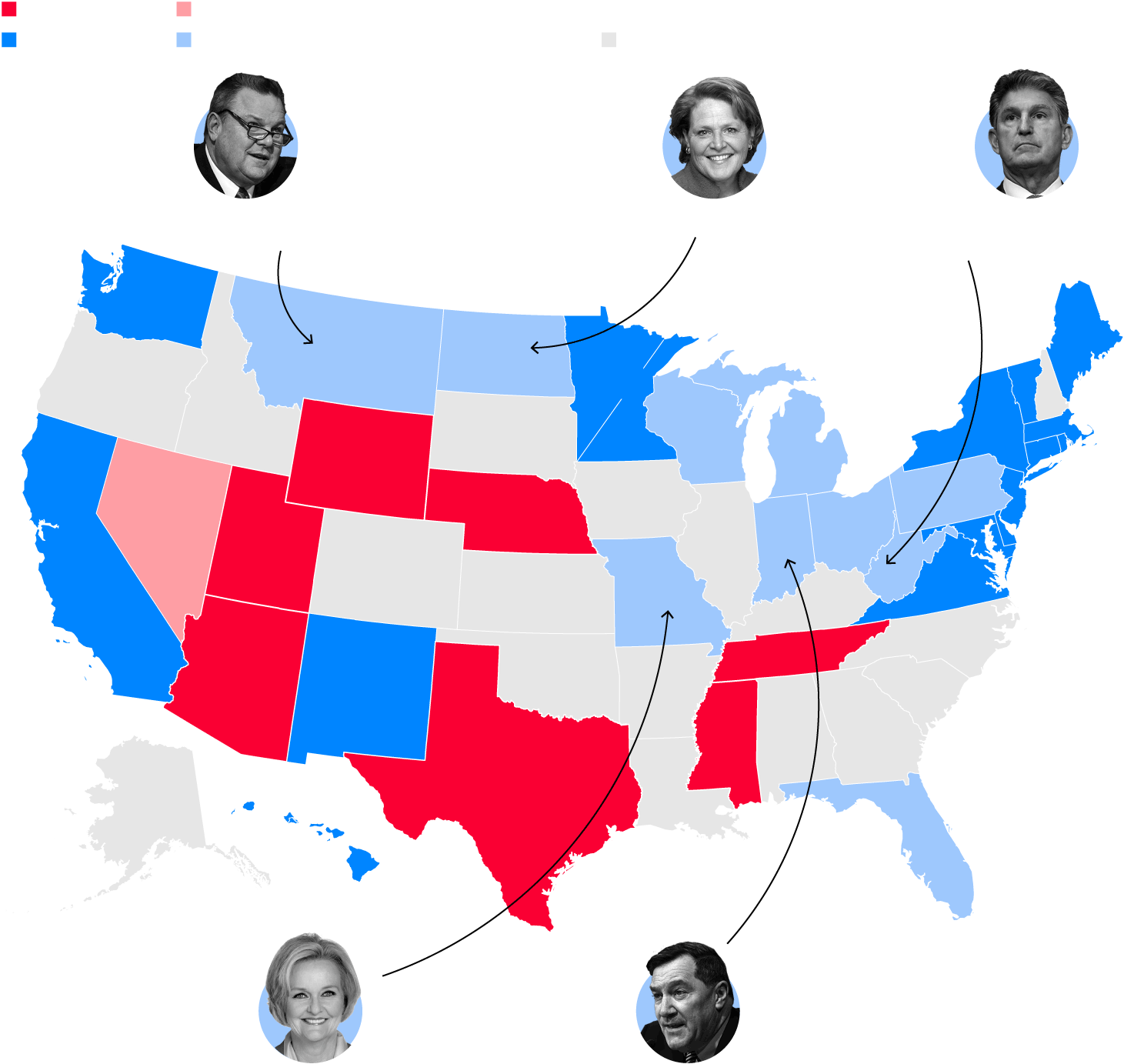 History And Polling Point To Sweeping Democratic House Clipart - Full ...
