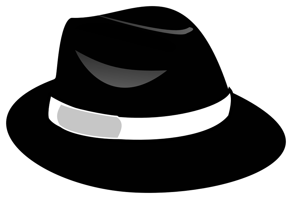 Black Fedora Clipart With Transparent Background - Png Download - Full ...