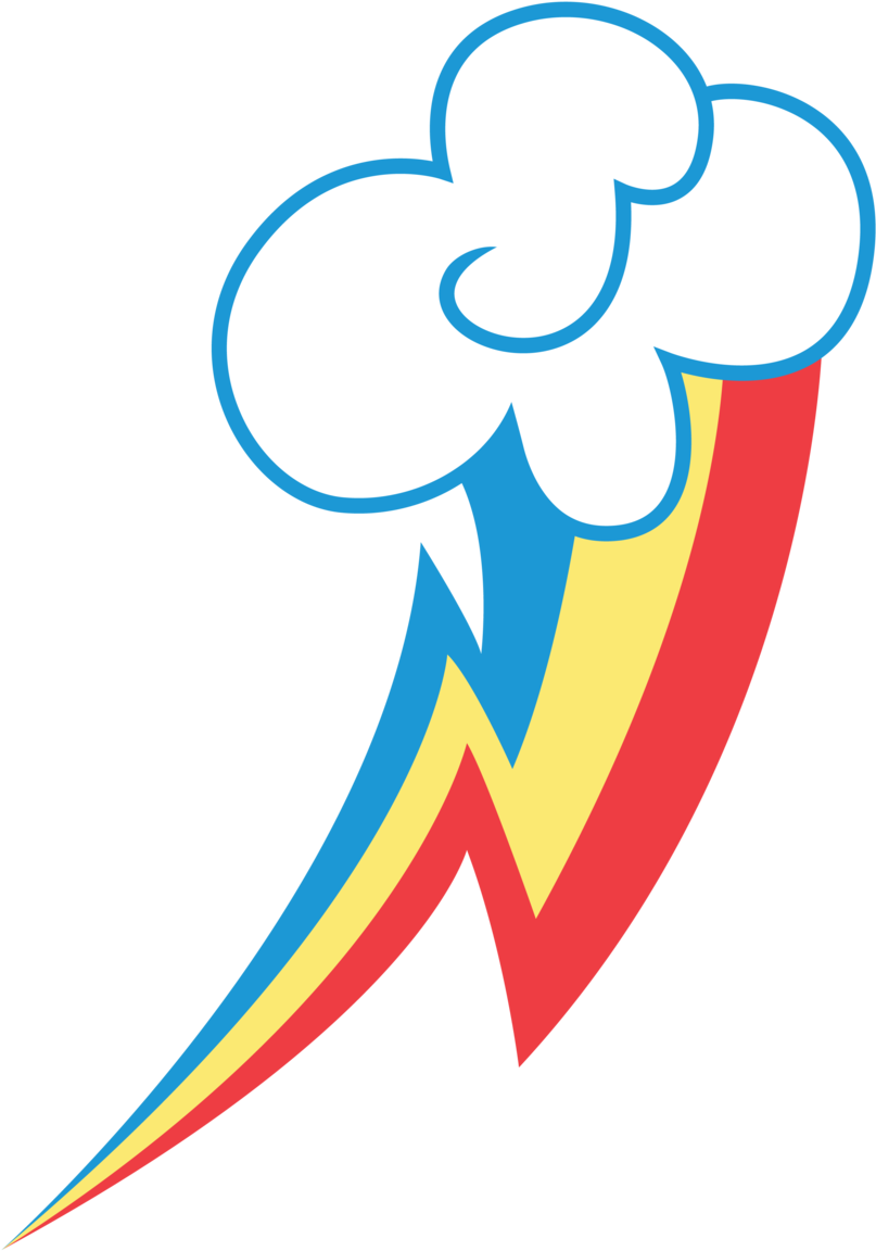 Rainbow Dash Cutie Mark By Erisgrim Deviantart Com Clipart - Full Size ...