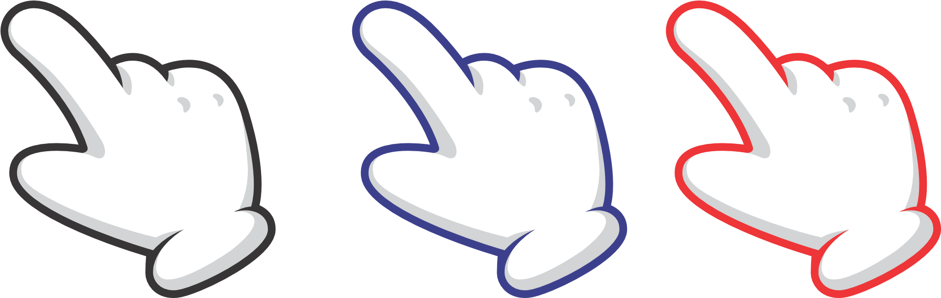 Finger Indication Cursor Hand Png Image Clipart - Full Size Clipart ...