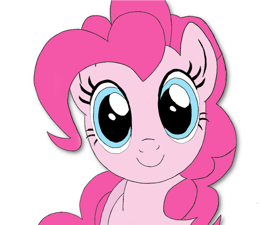 Pinkie Pie Front Face By Theponyguy1998 Clipart - Full Size Clipart ...