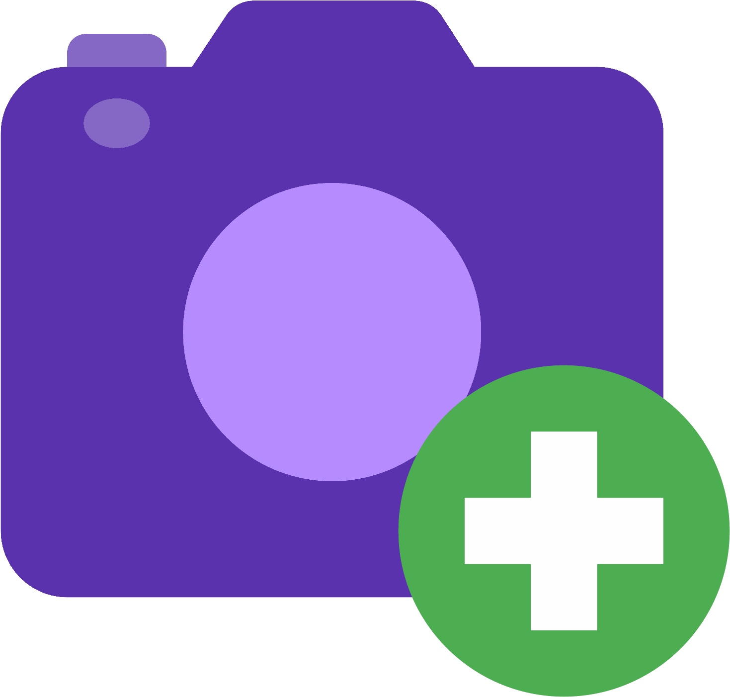 Add Camera Icon Clipart - Full Size Clipart (#2583413) - PinClipart