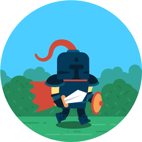 The Knight Running Fun Thierry Fousse Loop Cape Shield Clipart - Full ...