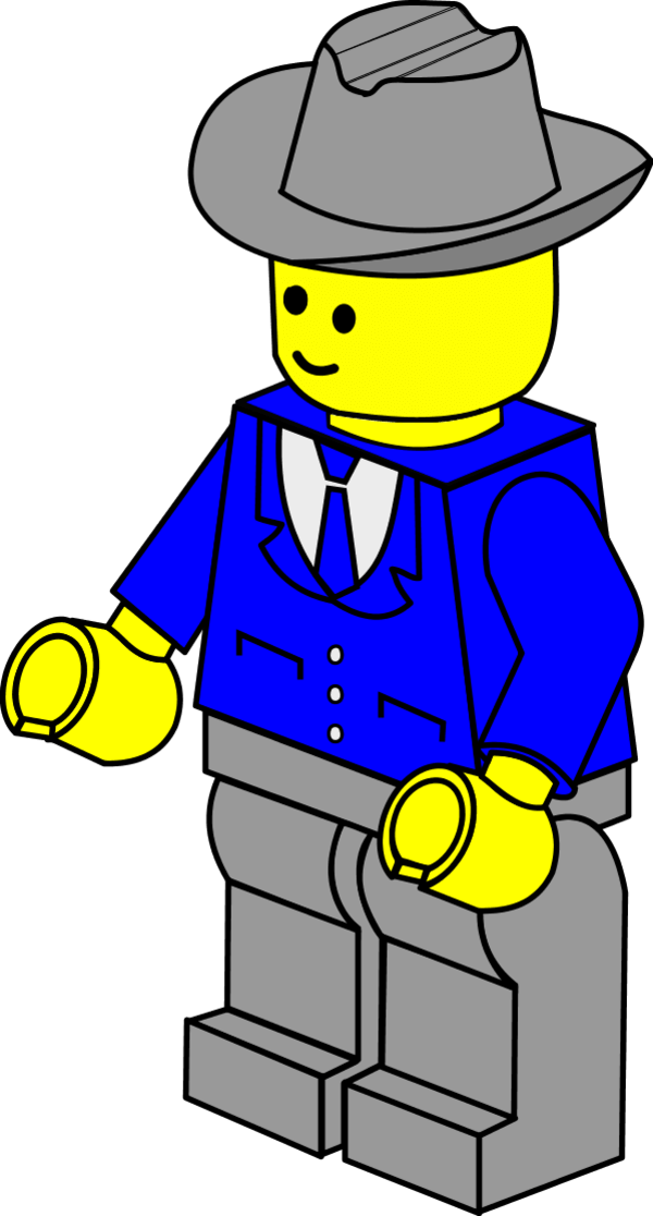 Clipart Clothes Construction Worker - Lego Characters Vector Png ...