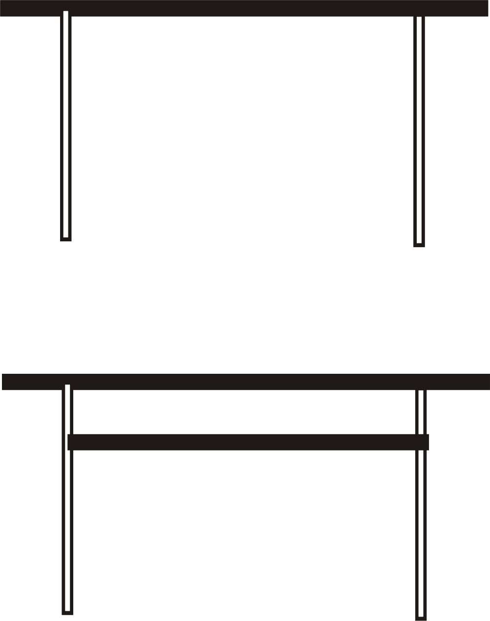 Table Clipart Long Table - ترابيزه Png Transparent Png - Full Size ...