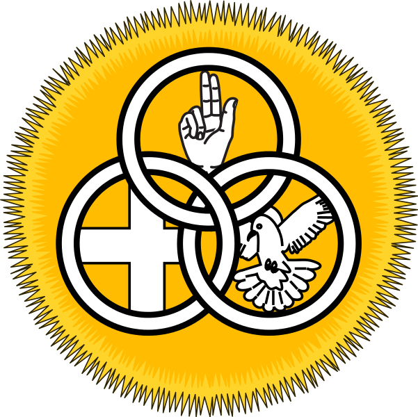 Download Filesociety Of Our Lady Of The Most Holy Trinity Badge - Holy ...