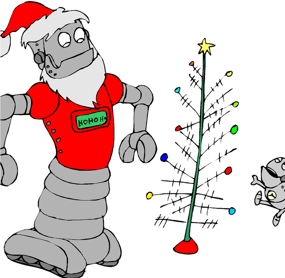 February Clipart Happy New - Santa Claus - Png Download - Full Size ...