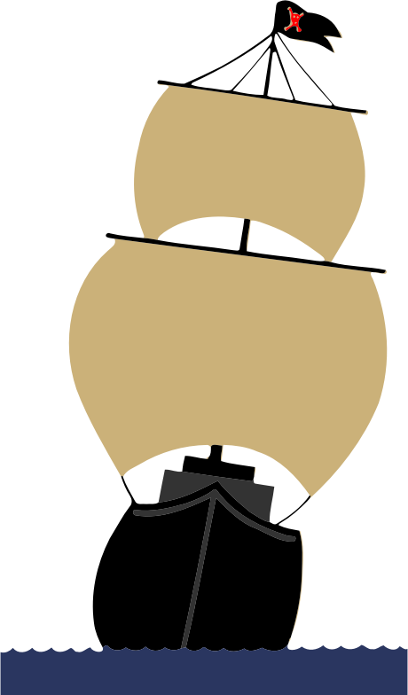 Download Pirate Ship Clipart (#2601736) - PinClipart