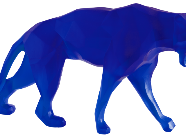 Panther Clipart Blue Panther - Png Download - Full Size Clipart ...