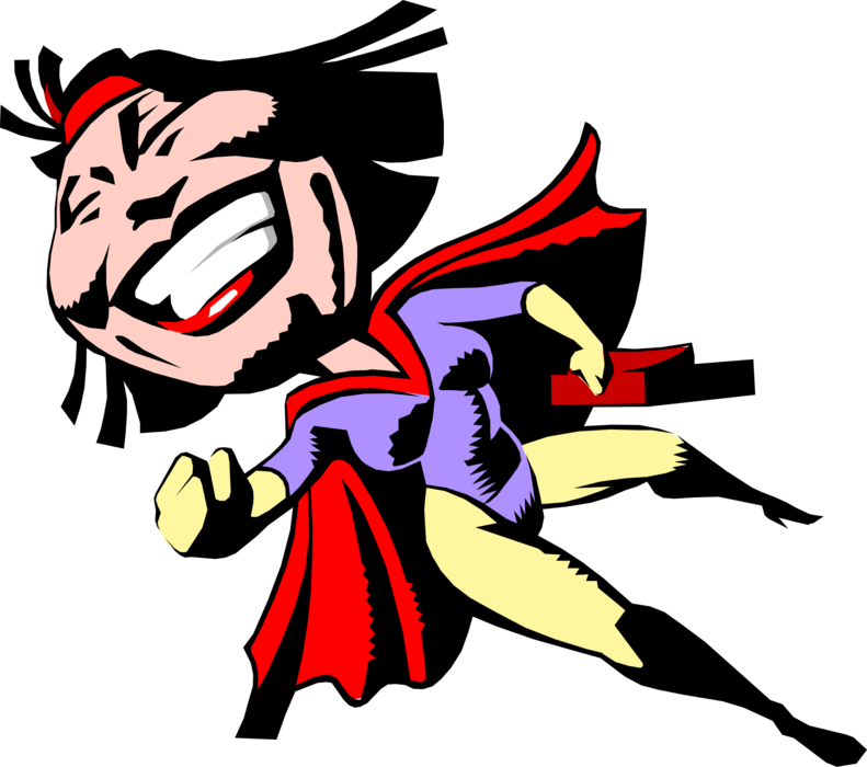 Superhero Crime Fighter Image Clipart - Full Size Clipart (#2608302 ...