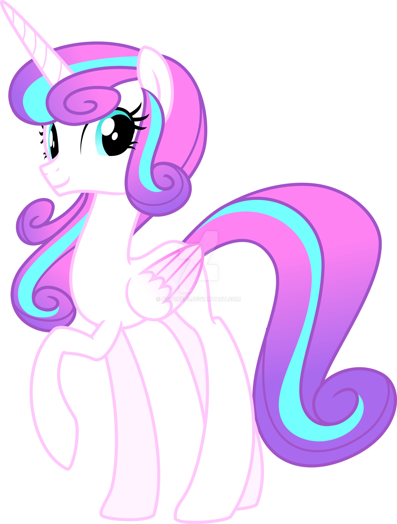 Free Flurry Heart Mlp Printable Coloring Page With Clipart - Full Size ...