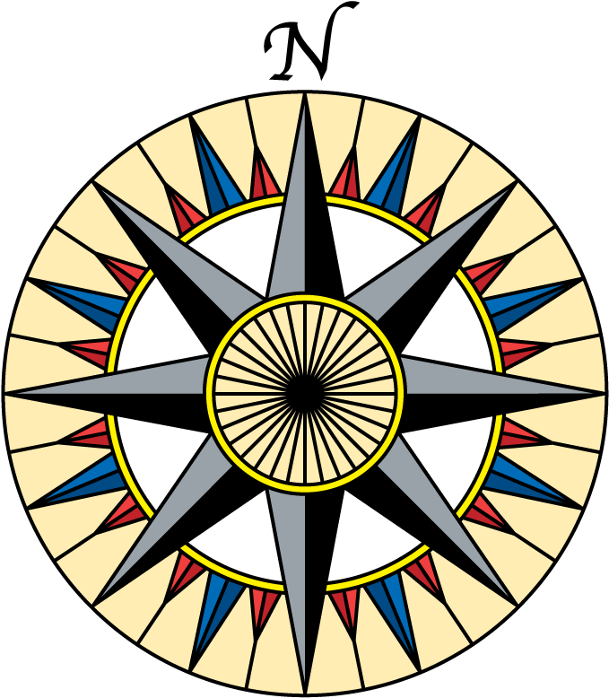 Compass Rose Clipart - Full Size Clipart (#2617273) - PinClipart