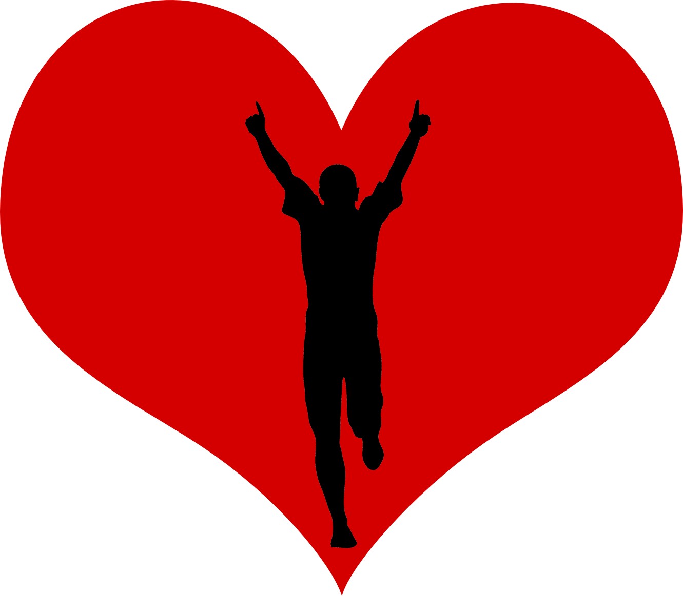 Valentine Run Logo Clipart - Full Size Clipart (#2617929) - PinClipart