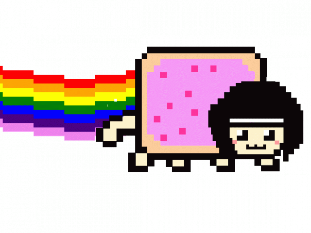 Nyan Cat Clipart Pink - Png Download - Full Size Clipart (#2618610 ...