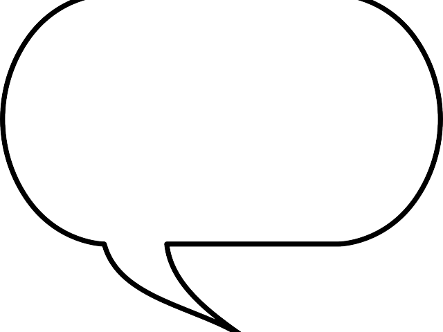 Speech Bubbles Template Clipart - Full Size Clipart (#2647498) - PinClipart