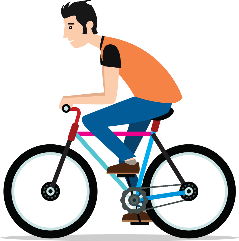 Cycle Clipart - Png Download - Full Size Clipart (#2652341) - PinClipart