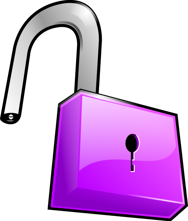 Golden Lock Vector Clip Art - Png Download - Full Size Clipart ...